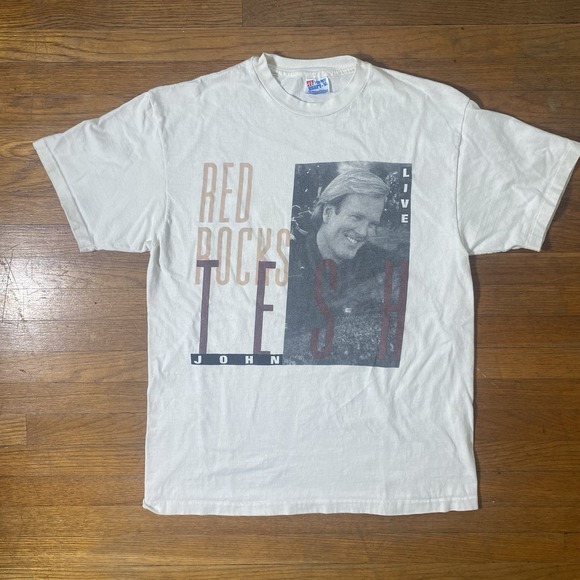 Hanes | Tops | Vintage 994 John Tesh Tshirt Live Album At Red Rocks ...